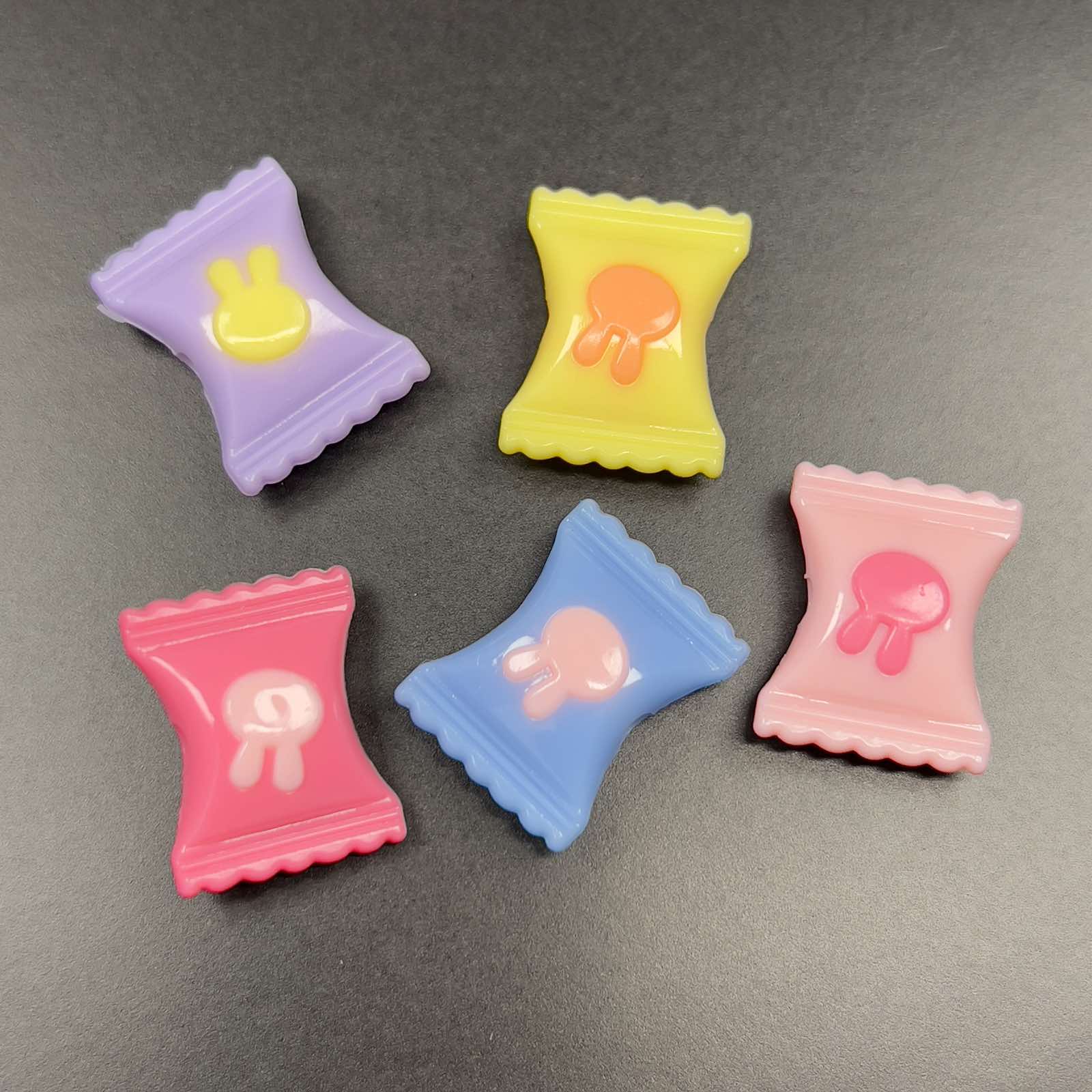 Veeds 5 Pcs Bead Assorted Emboss Candy DIY Beads Art and Craft | Shopee ...