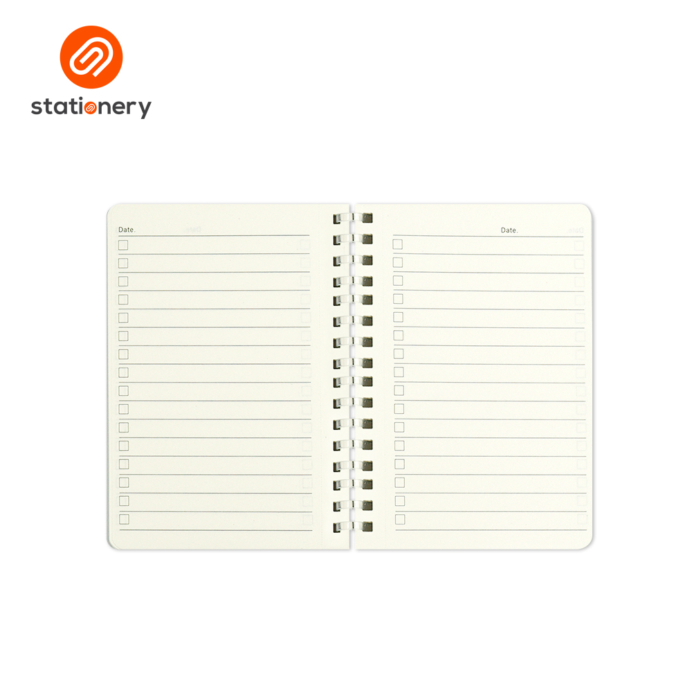 PP Clear Cover Spiral Pocket Notebook - A6 | Shopee Philippines