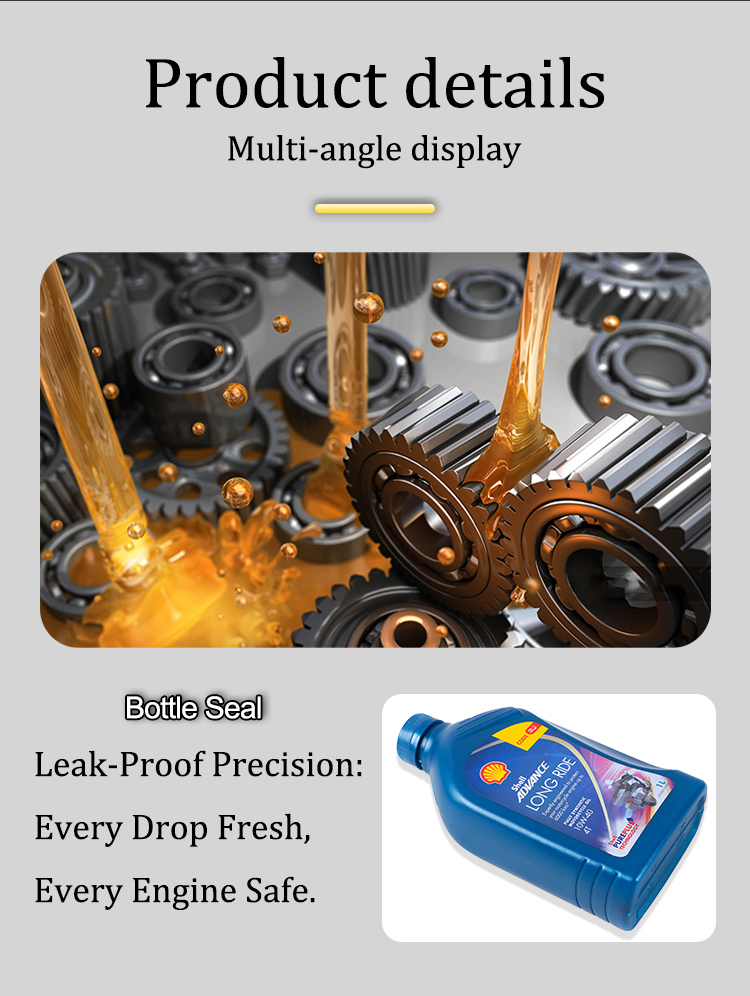 Shell Advance Long Ride Motorcycle Oil Long Ride 4T 10W-40 1L Genuine ...