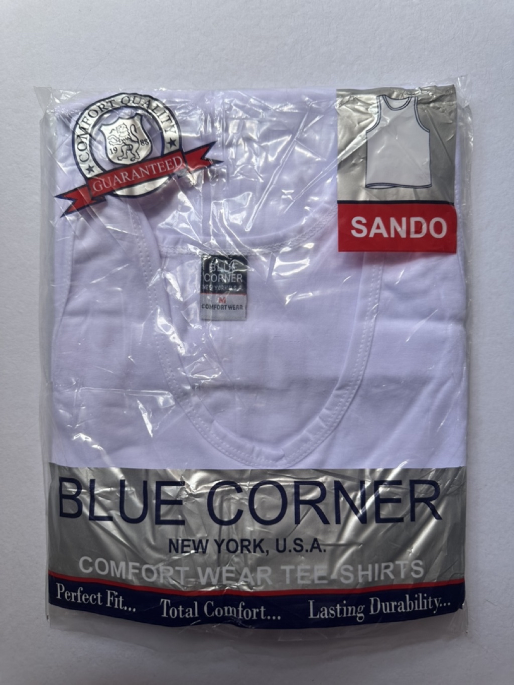Blue Corner Sando For Men ( Adult ) | Shopee Philippines