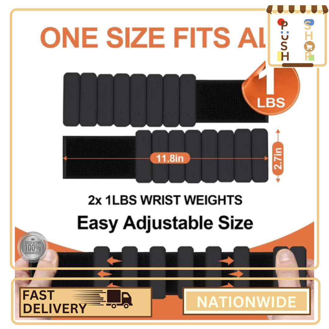 Adjustable Silicone Weights for wrist & ankle sports training wristband ...