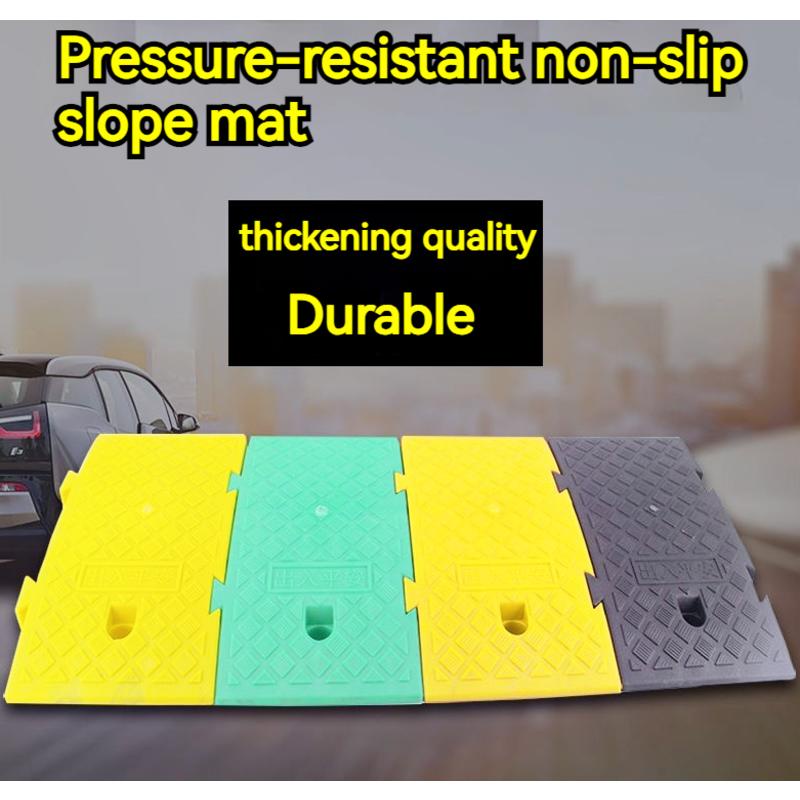Thickened anti slip threshold,ramp, step, slope pad,plastic road edge ...