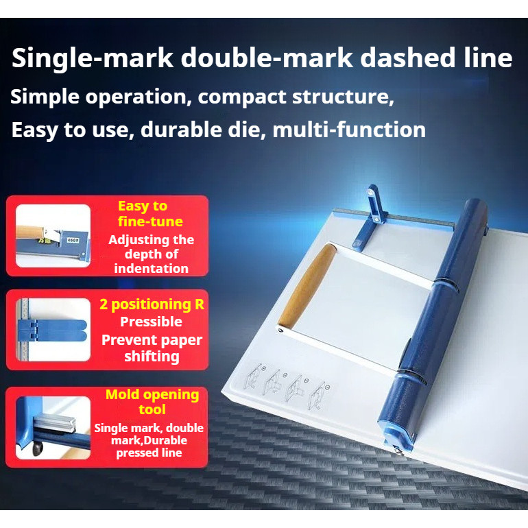 460Y manual indentation machine, dashed double indentation compaction ...