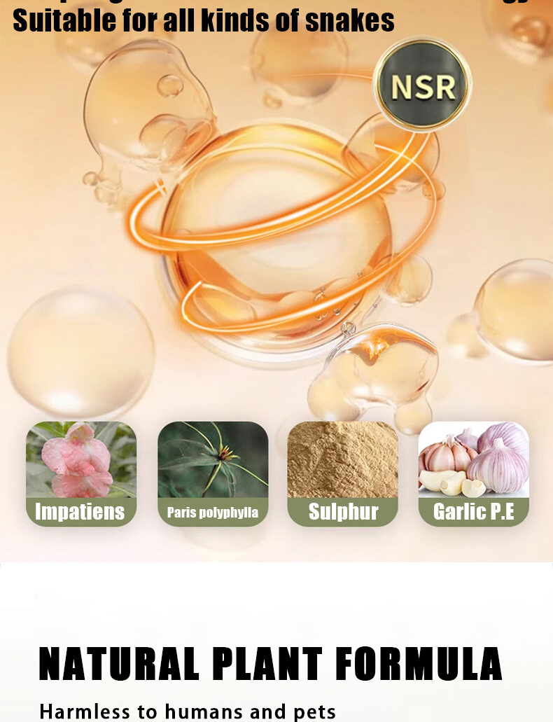 Snake repellent indoor snake powder Anti Snake Bite Particles Camping ...