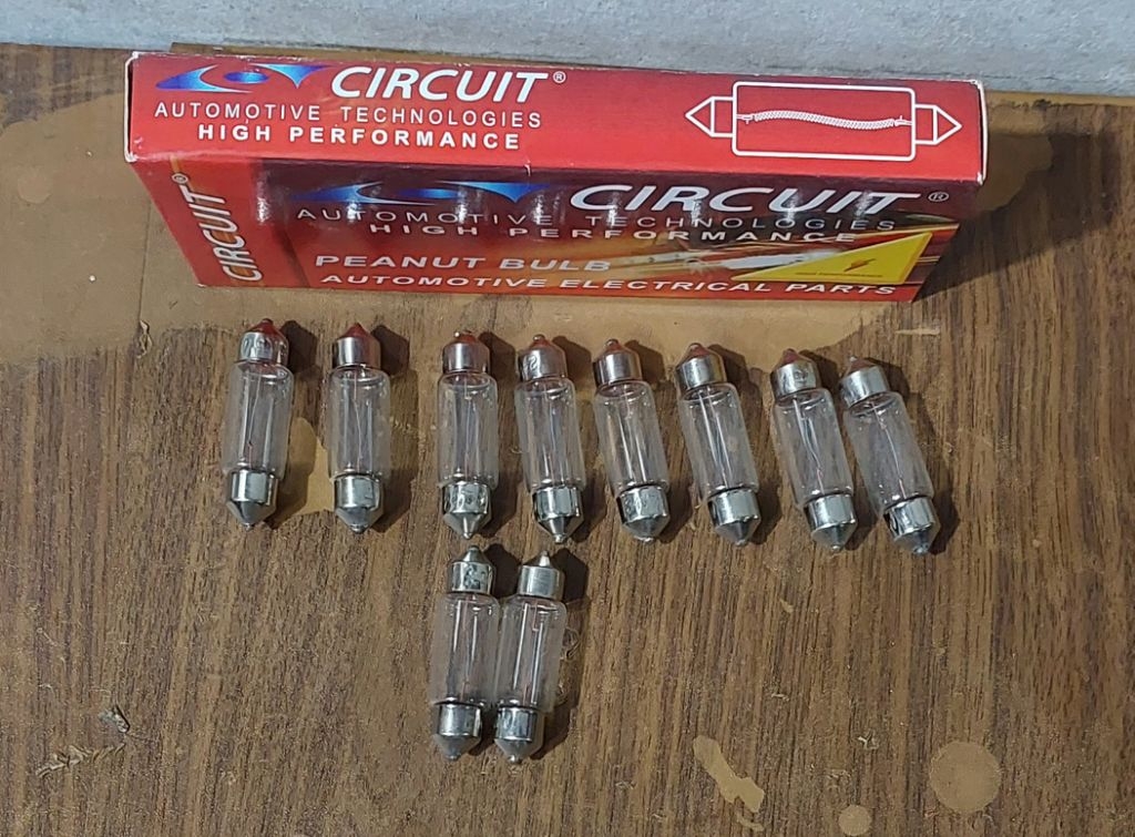 10x36 24v 10w PEANUT BULB CIRCUIT BRAND 99/10pcs | Shopee Philippines