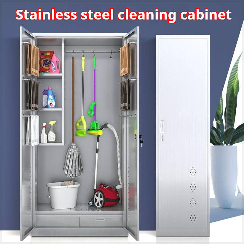 Stainless steel cleaning cabinet, sanitary cabinet, balcony debris ...