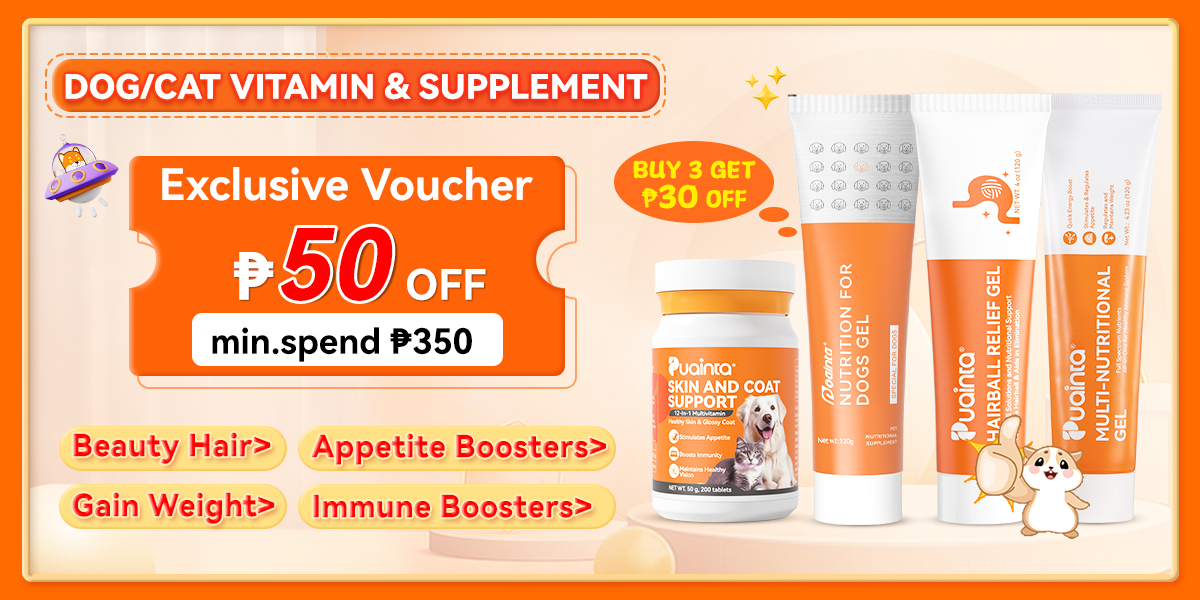 PUAINTA Pet Probiotic for Dogs and Cats Supplement Gut Protection ...