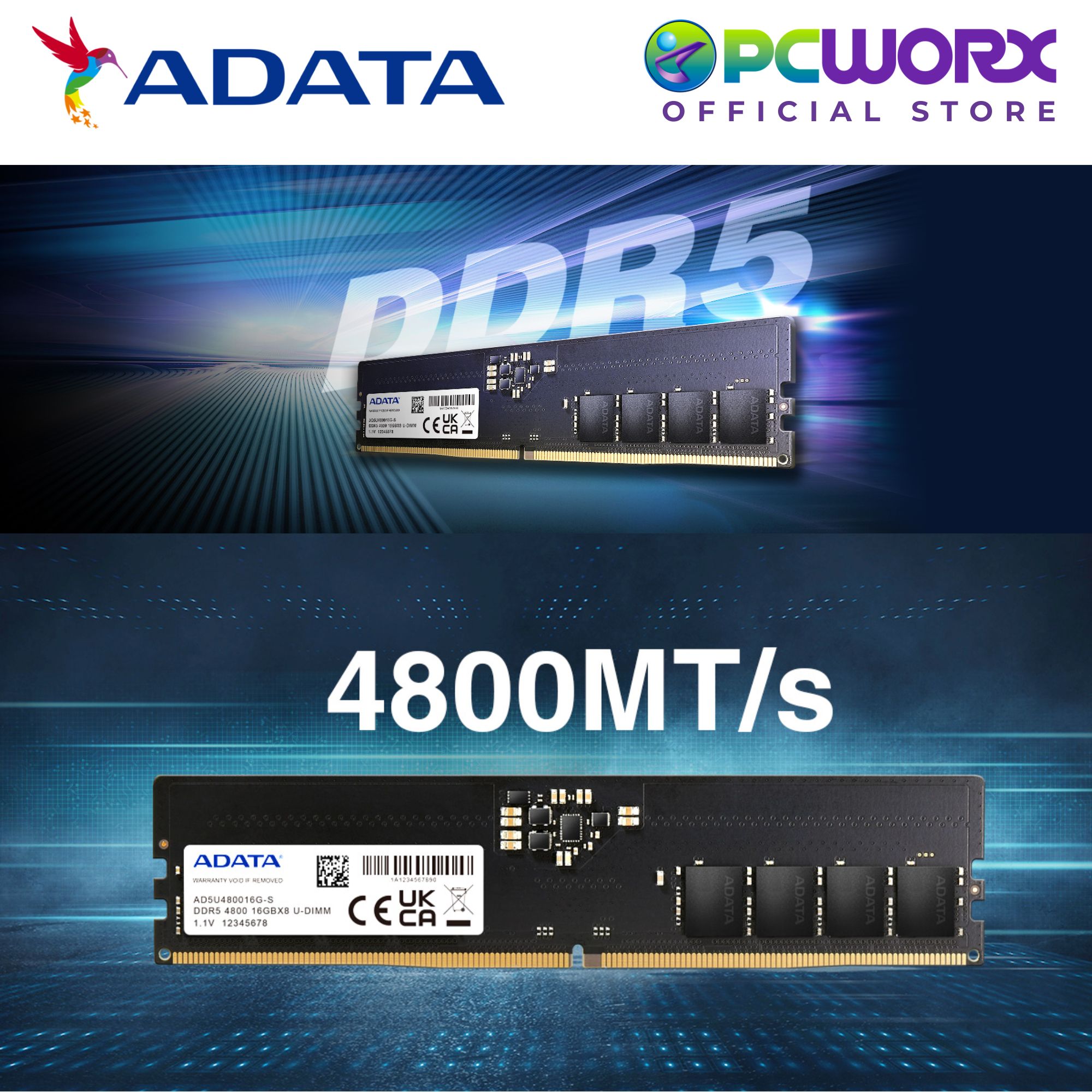 Adata Premier AD-AD5U48008G-S 8GB 4800Mhz DDR5 Dimm | Shopee Philippines