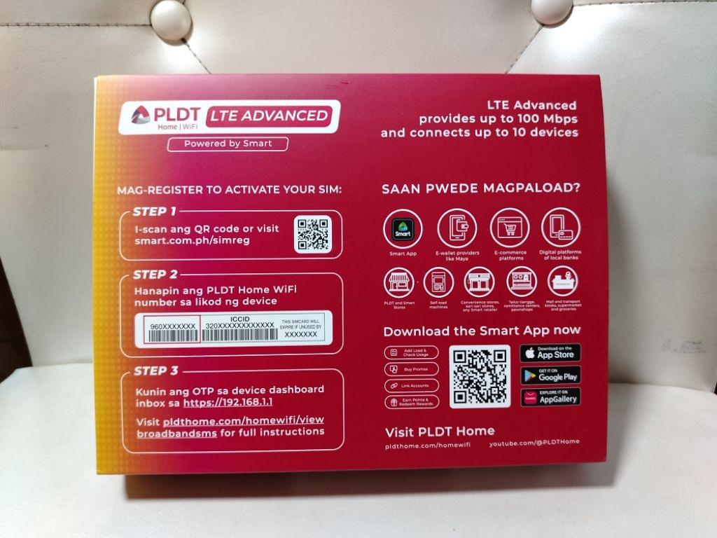 OPENLINE PLDT Home WiFi LTE-Advanced Model ID7 | Shopee Philippines