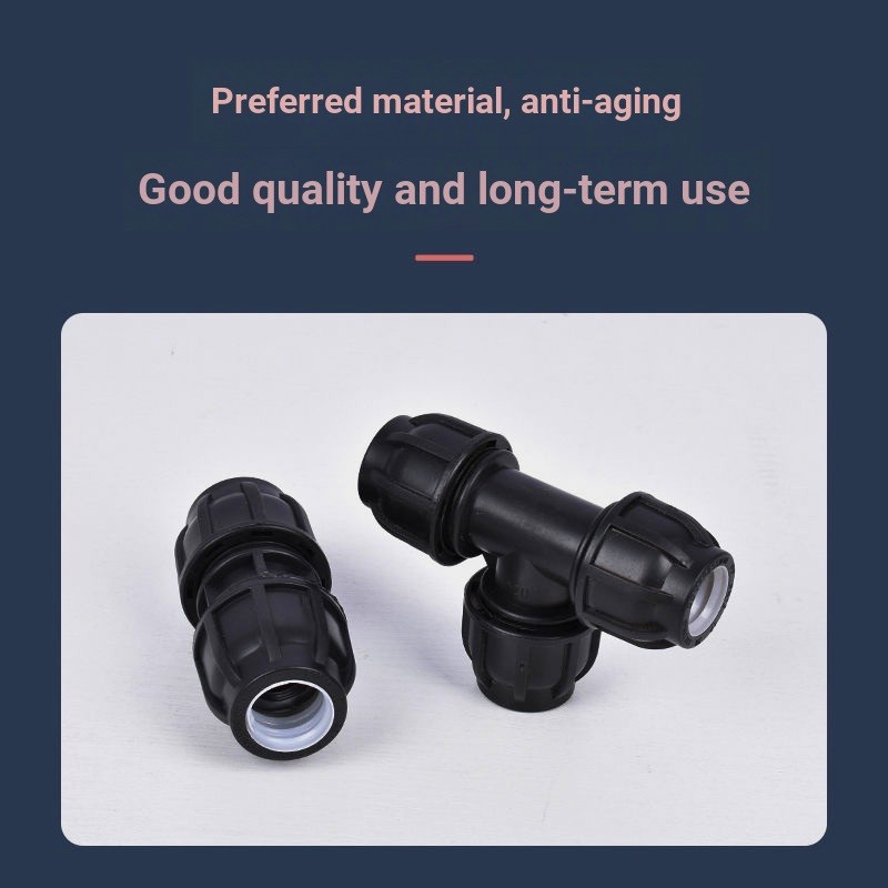 PE Fittings PE Compression Fittings for PE and PVC Pipes (1/2" , 3/4 ...