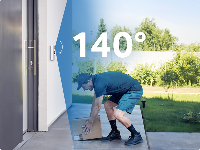 TP-Link | Tapo | D235 | 2K | 5MP | 180° | Ultra-Wide View | Full-Color ...