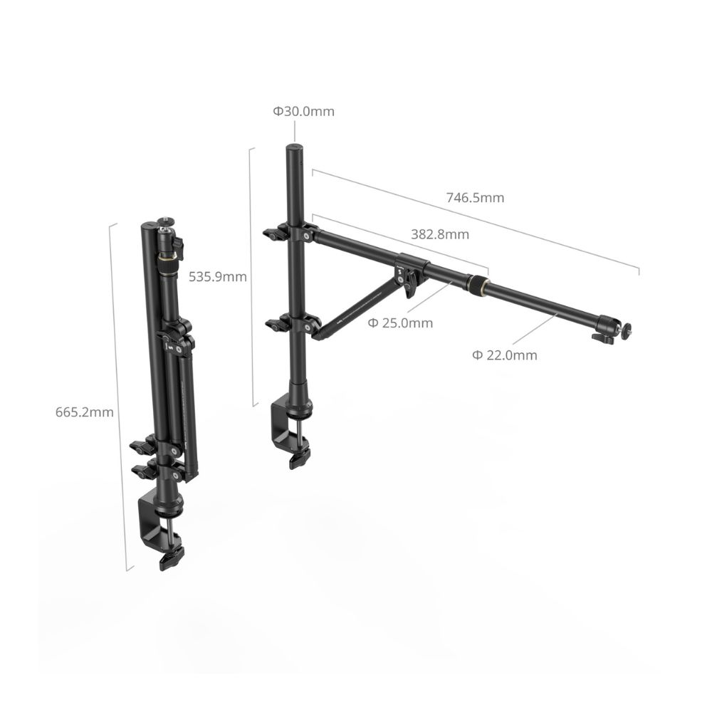 SmallRig Camera Desktop Overhead Bracket for Photography and Live ...