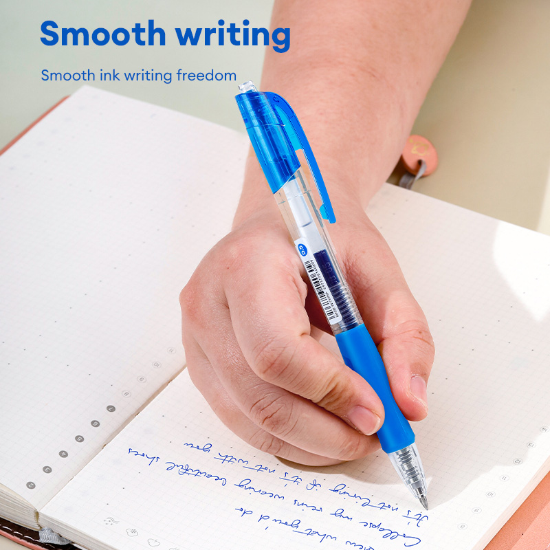 Deli EG08 Gel Pen 0.5mm Ballpen Black Pens School Supplies | Shopee ...