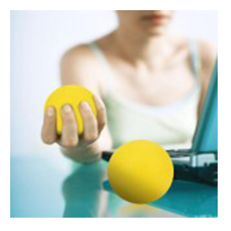 High elastic grip ball fitness equipment Men and women's hand grip ball ...