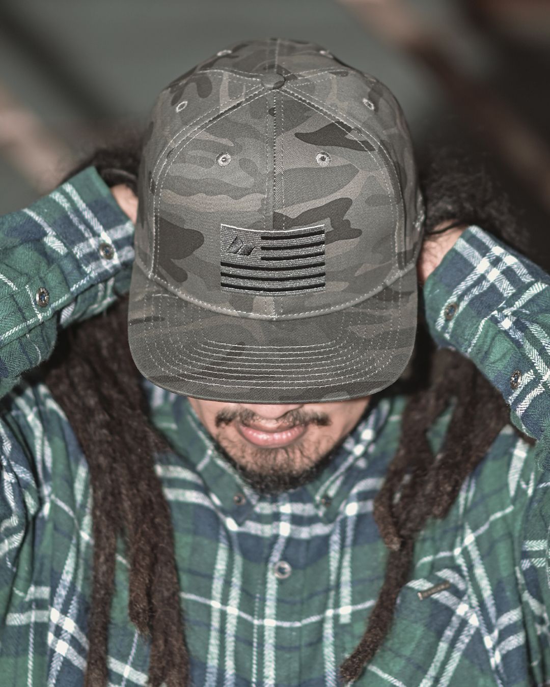 Macbeth Snapback Cap " CAMO FLAG " | Shopee Philippines