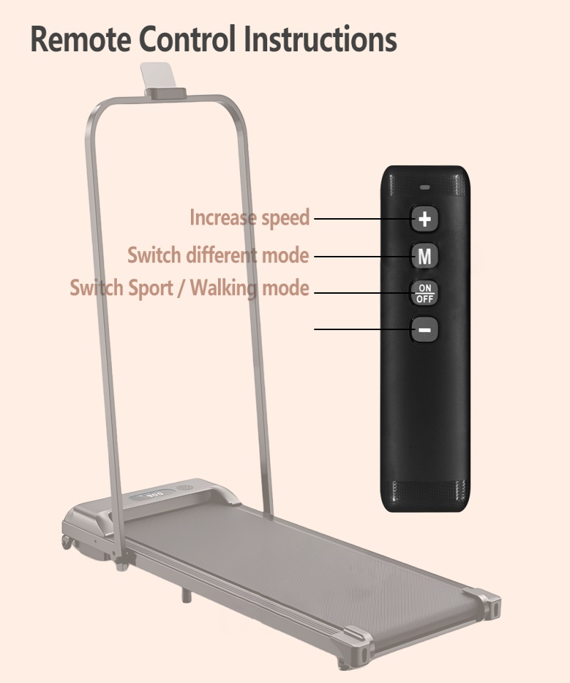 【UP+ Packing】3.8HP electric treadmill Machine, 25° Slope Adust 1-16KM/H ...