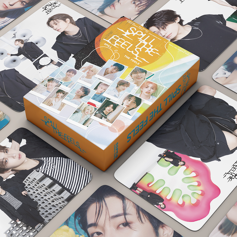 55pcs/box Seventeen Postcards SPILL LOVE MONEY FAME Seventeen LOMO Card ...
