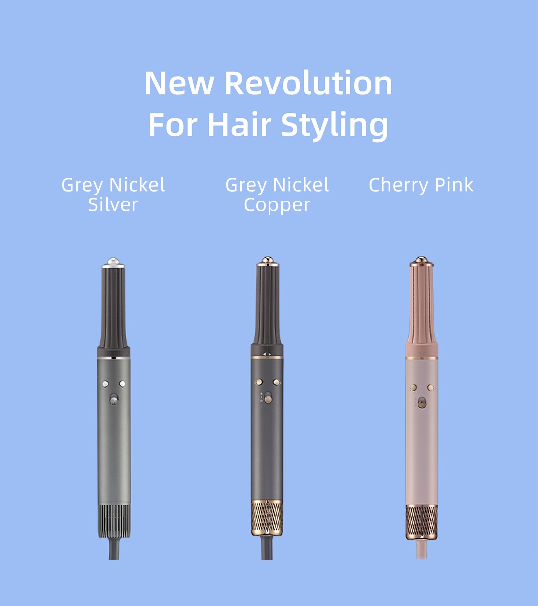 Fitz 5-in-1 Hair Styling Set Versatile Drying & Curling Smart ...