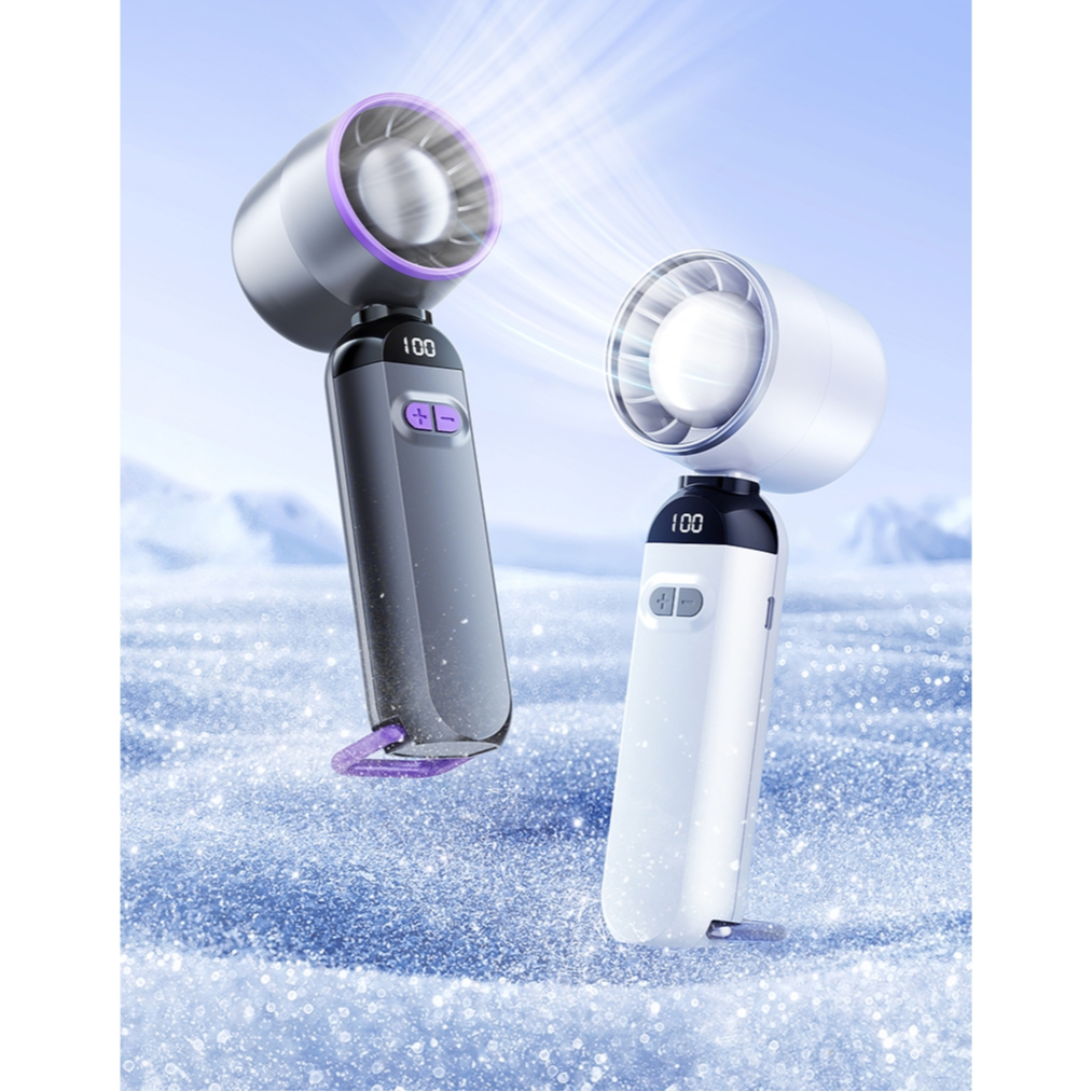 Portable Hand Fan 100 gear speed turbol fan USB Rechargeable Small ...