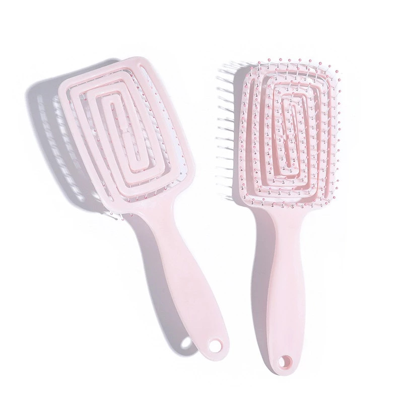 Fashion Big Curved Comb Curly Hair Fluffy Styling Comb Air Cushion Hair ...
