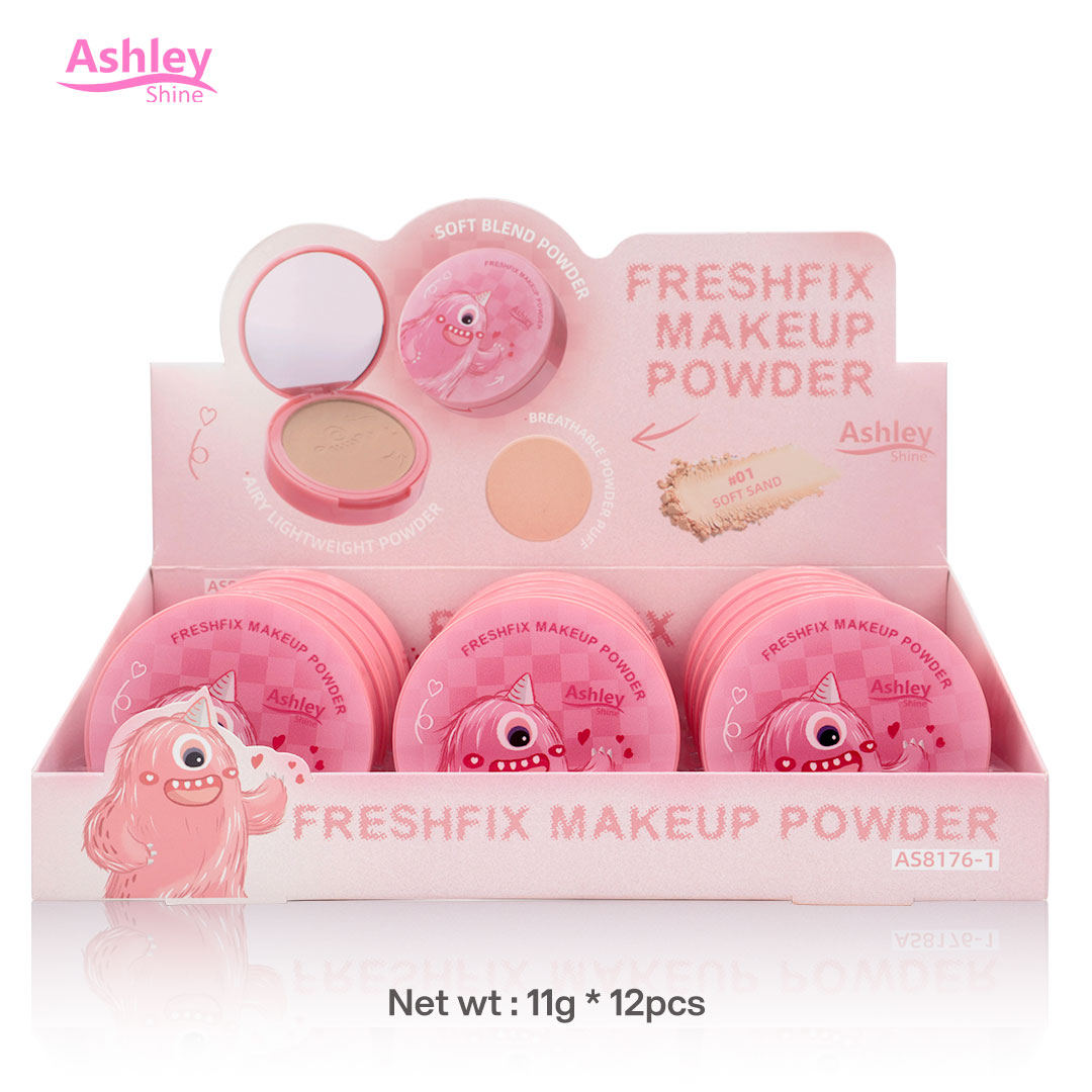 Ashley Shine Oil Control Powder Lasting 24 Hours Locking Matte Powder ...