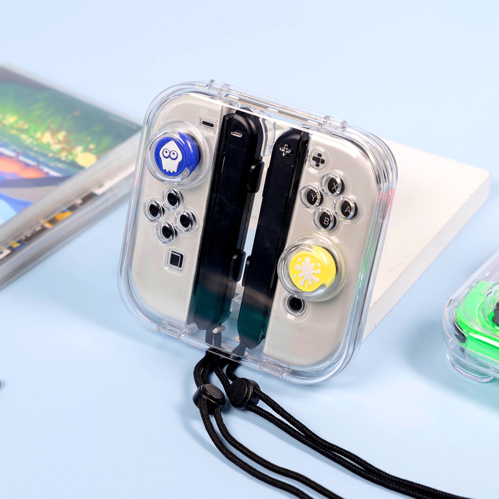 IINE Transparent Storage Case for Switch Joy-Con Controller Left ...