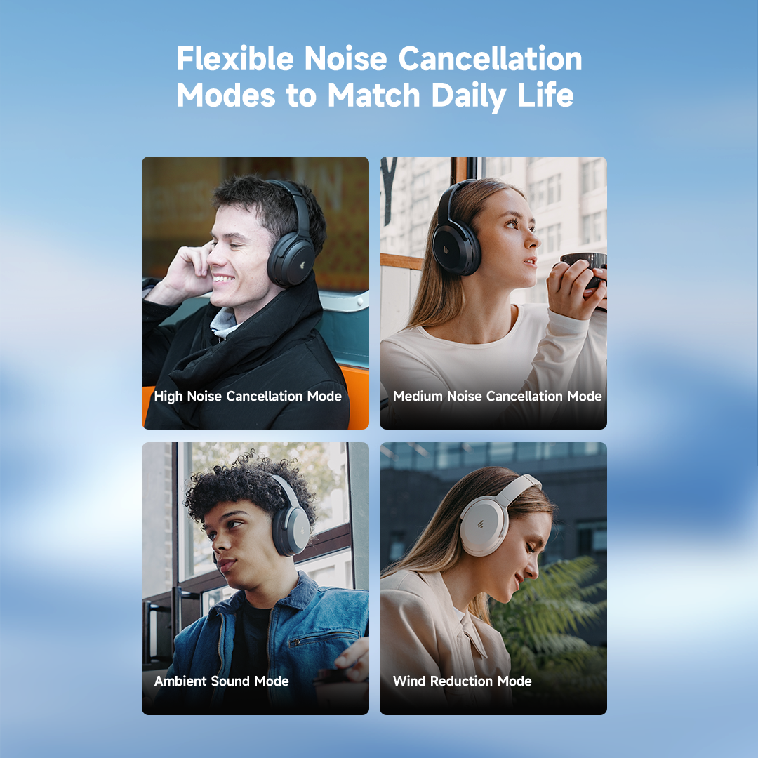 EDIFIER WH700NB Pro Hi-Res Audio Certification Hybrid ANC Bluetooth V5 ...