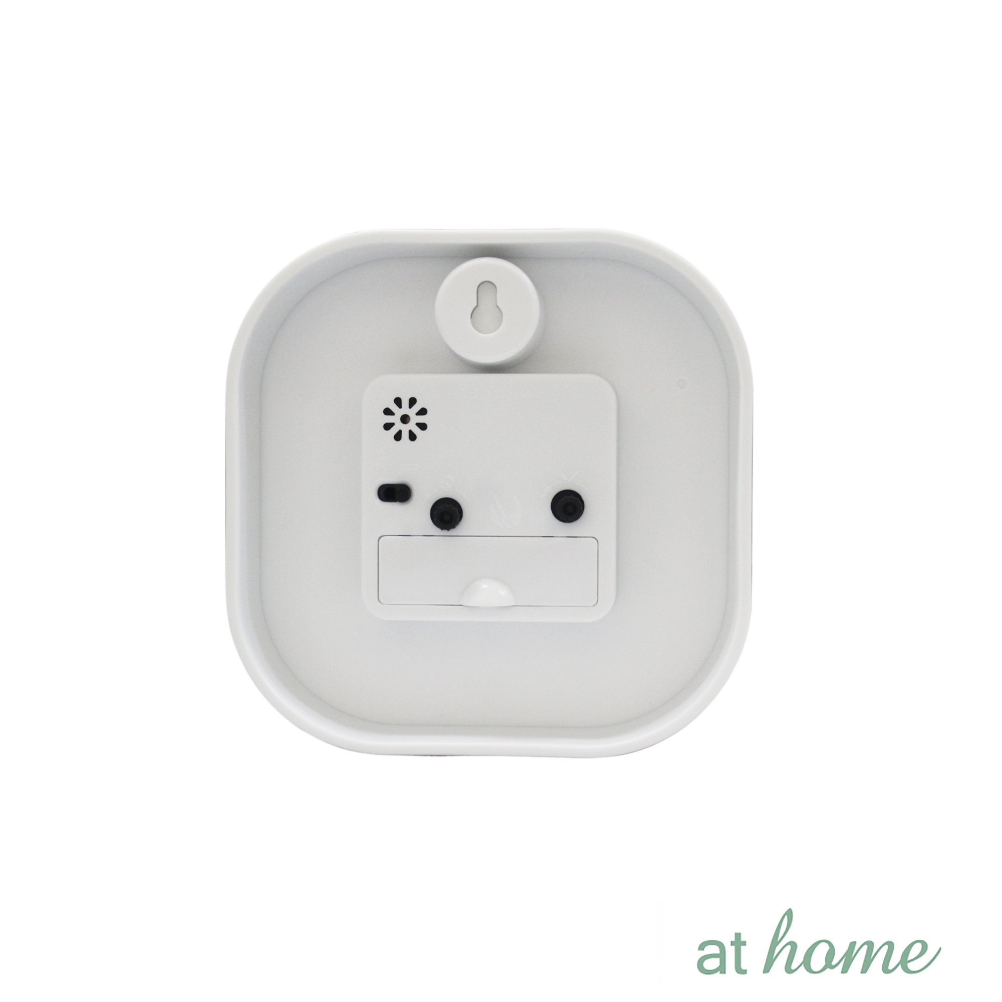 At Home Minimalist 3D Square Analog Nordic Alarm Clock Moderate Alarm ...