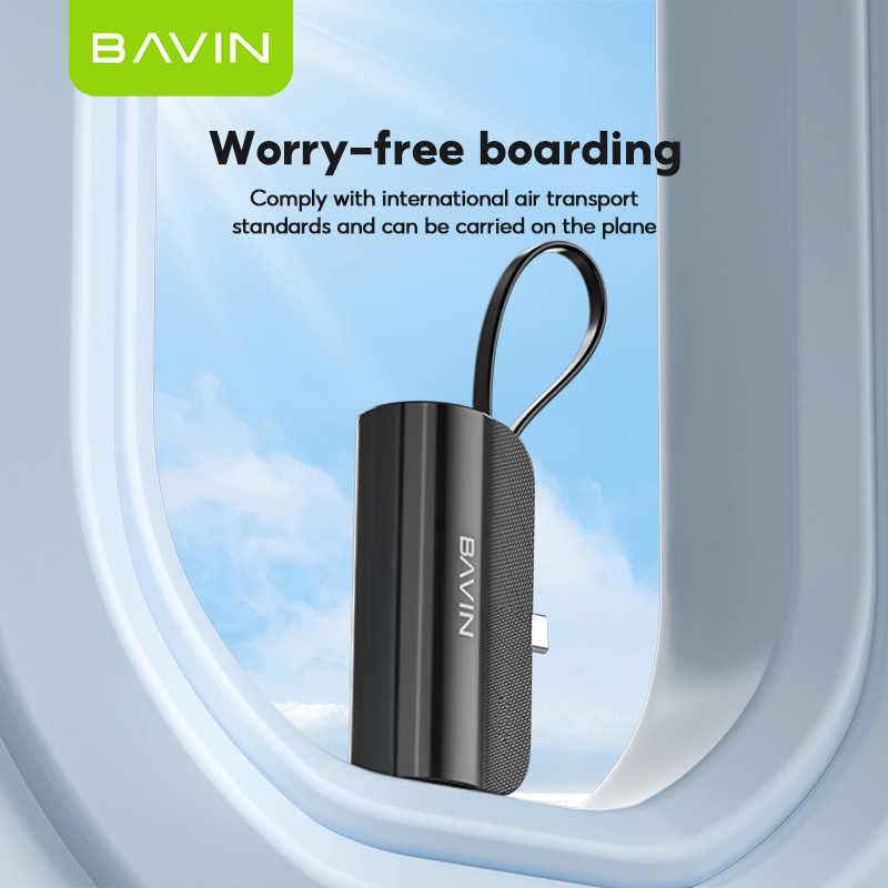 BAVIN PC012 / PC013 5000mAh Mini Fast Charging Portable Power Bank ...