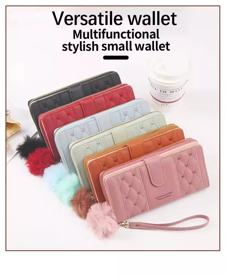 YOYO wallet for woman fashion for Women Zipper Coin Purse Leather Card ...