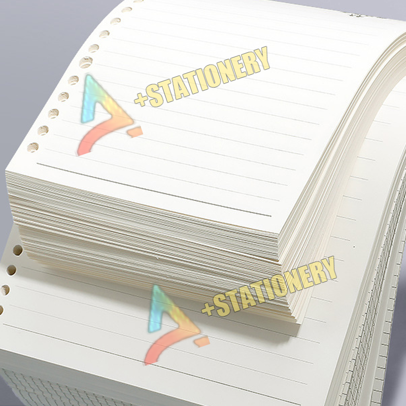 【On Hand】10PCS A5/B5/A4 Refill pages/ loose leaf Notebook binder Refill (60 leaves) | Shopee ...