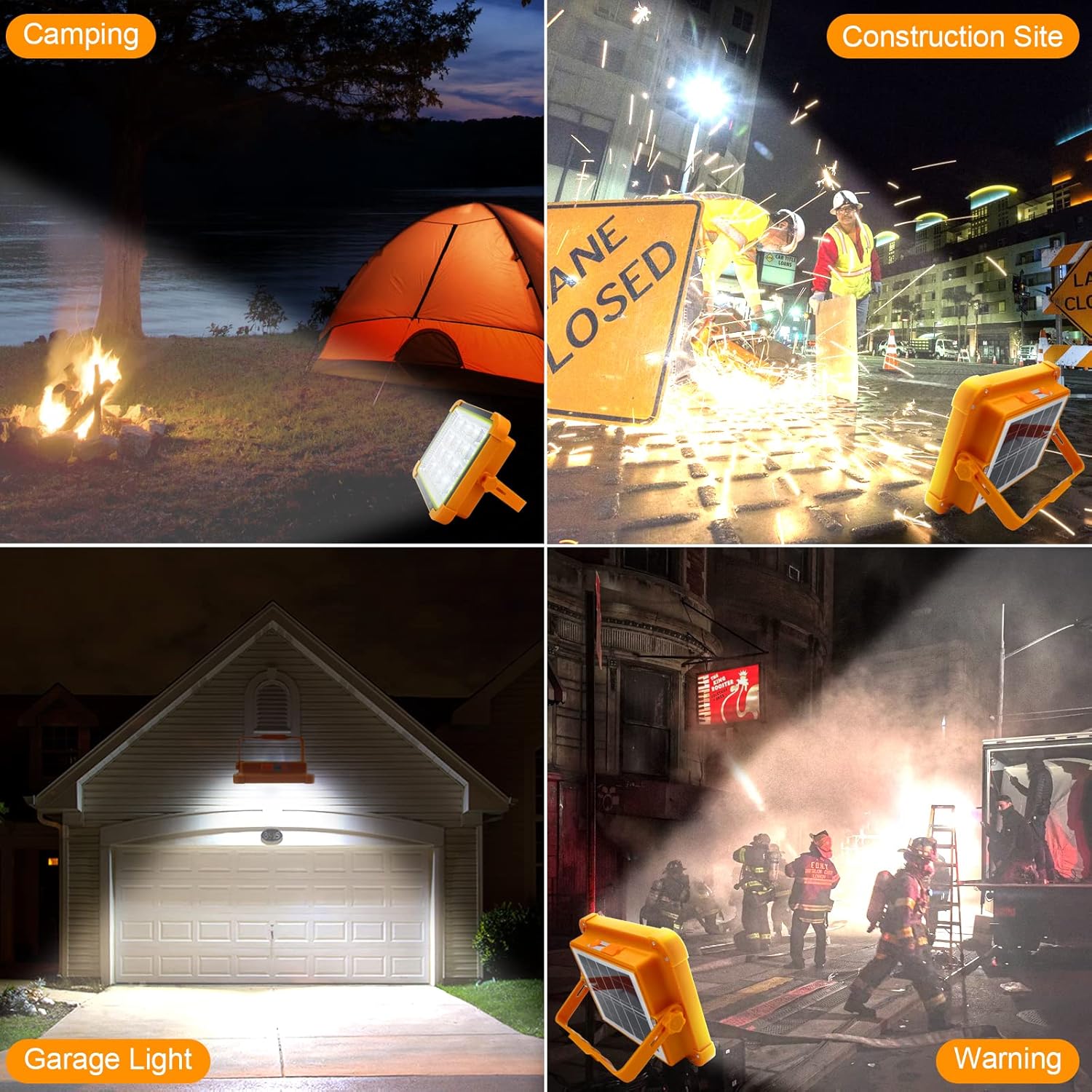 GoldStar Solar Emergency Lights Rechargeable Light Portable Solar Light ...