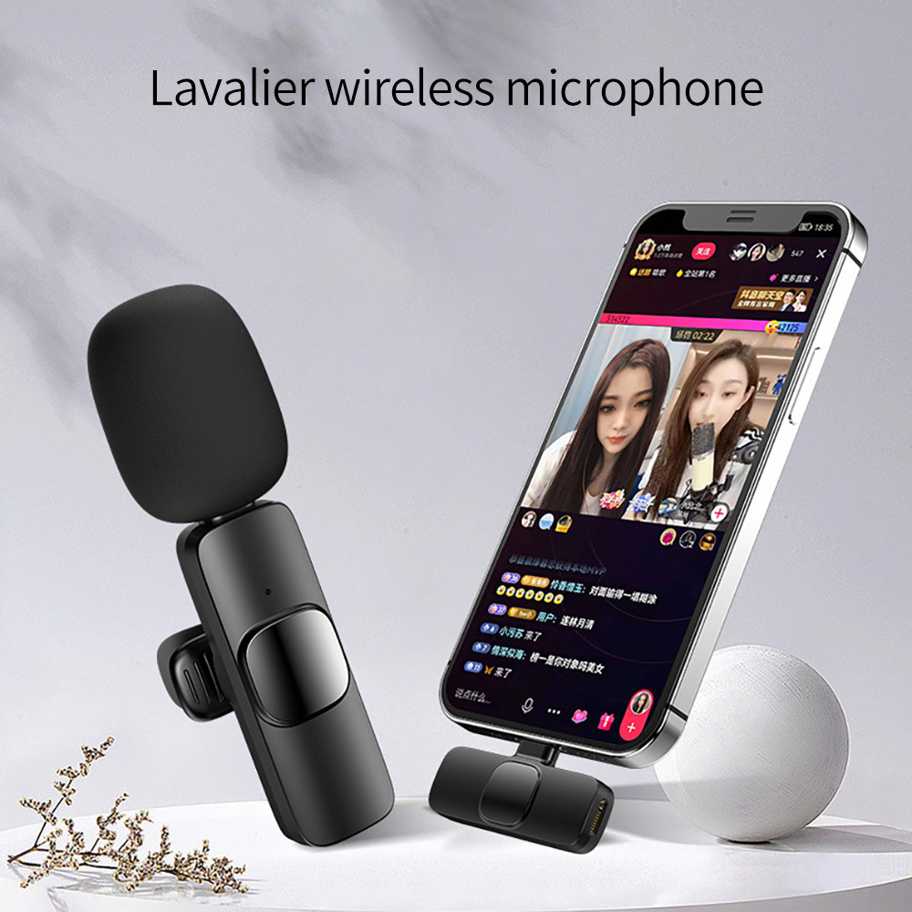 K9 lavalier microphone Wireless Lapel Microphone Lavalier Mic Live ...
