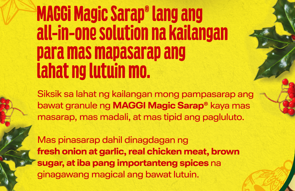 Maggi Magic Sarap All-In-One Seasoning Granules 150g - Pack of 4 ...