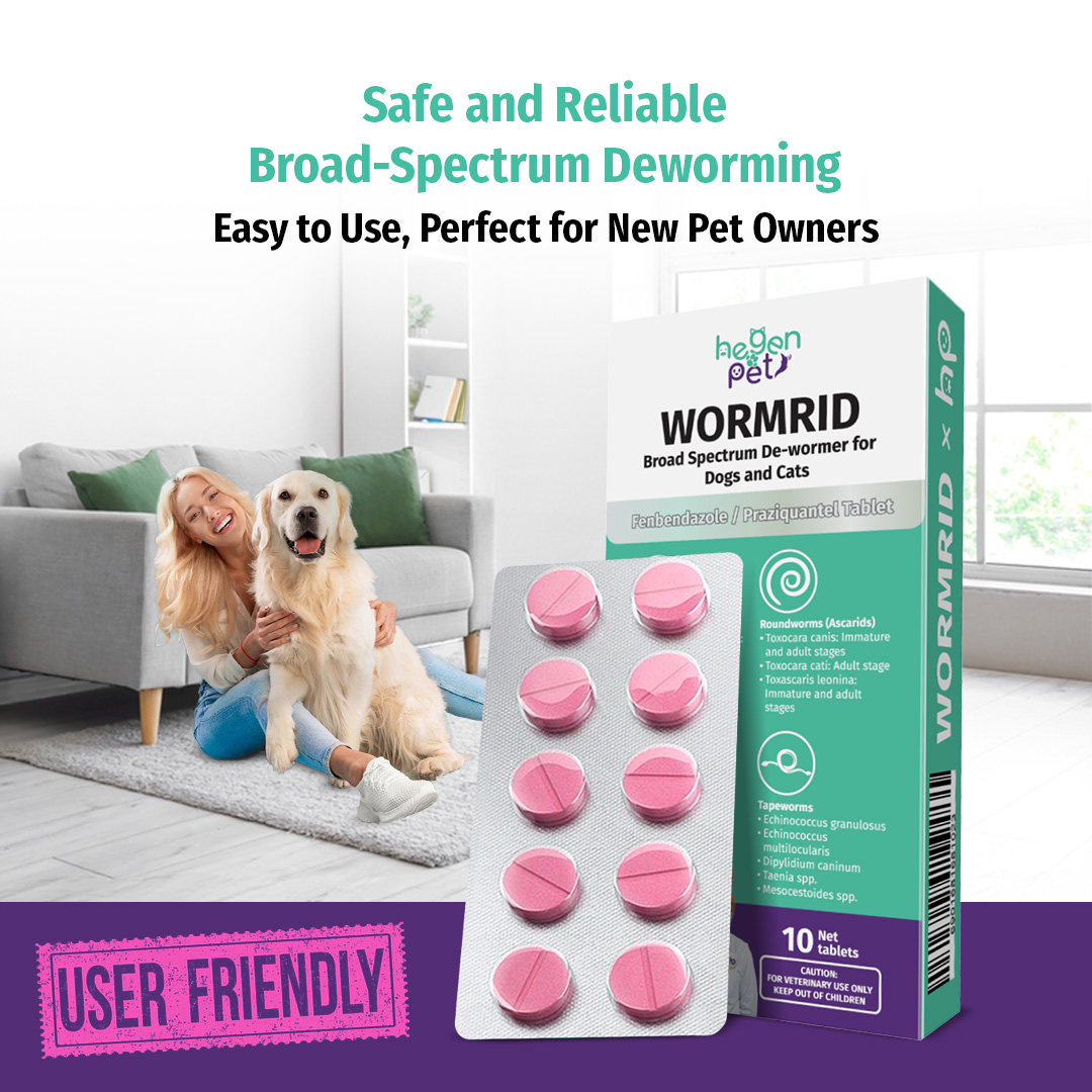 Buy 3 Free 1 Deworming Tablet For Nematocide Deworm Worm Rid Heartworm ...