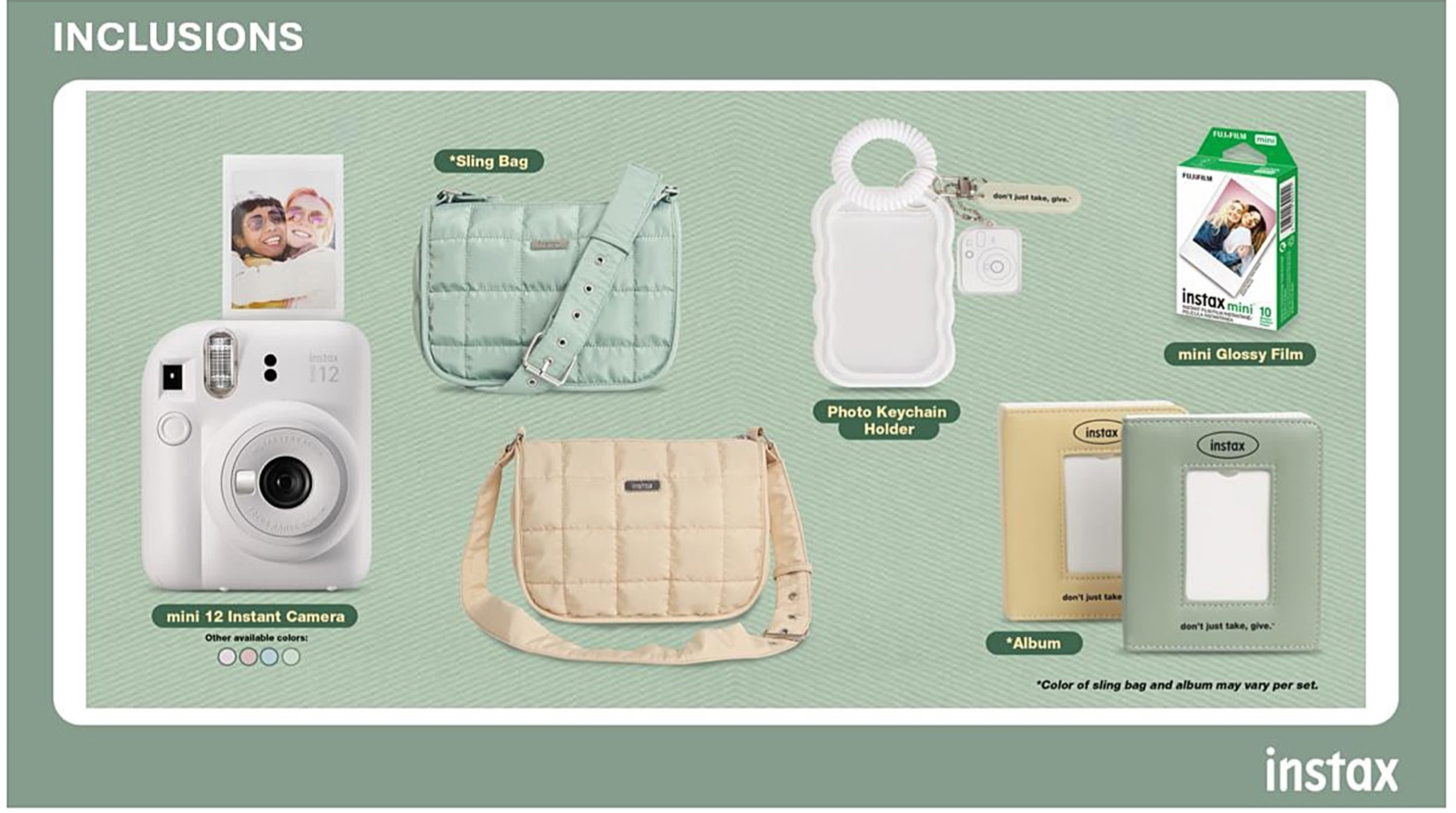 Fujifilm Instax Mini 12 Mokomoko Set | Shopee Philippines