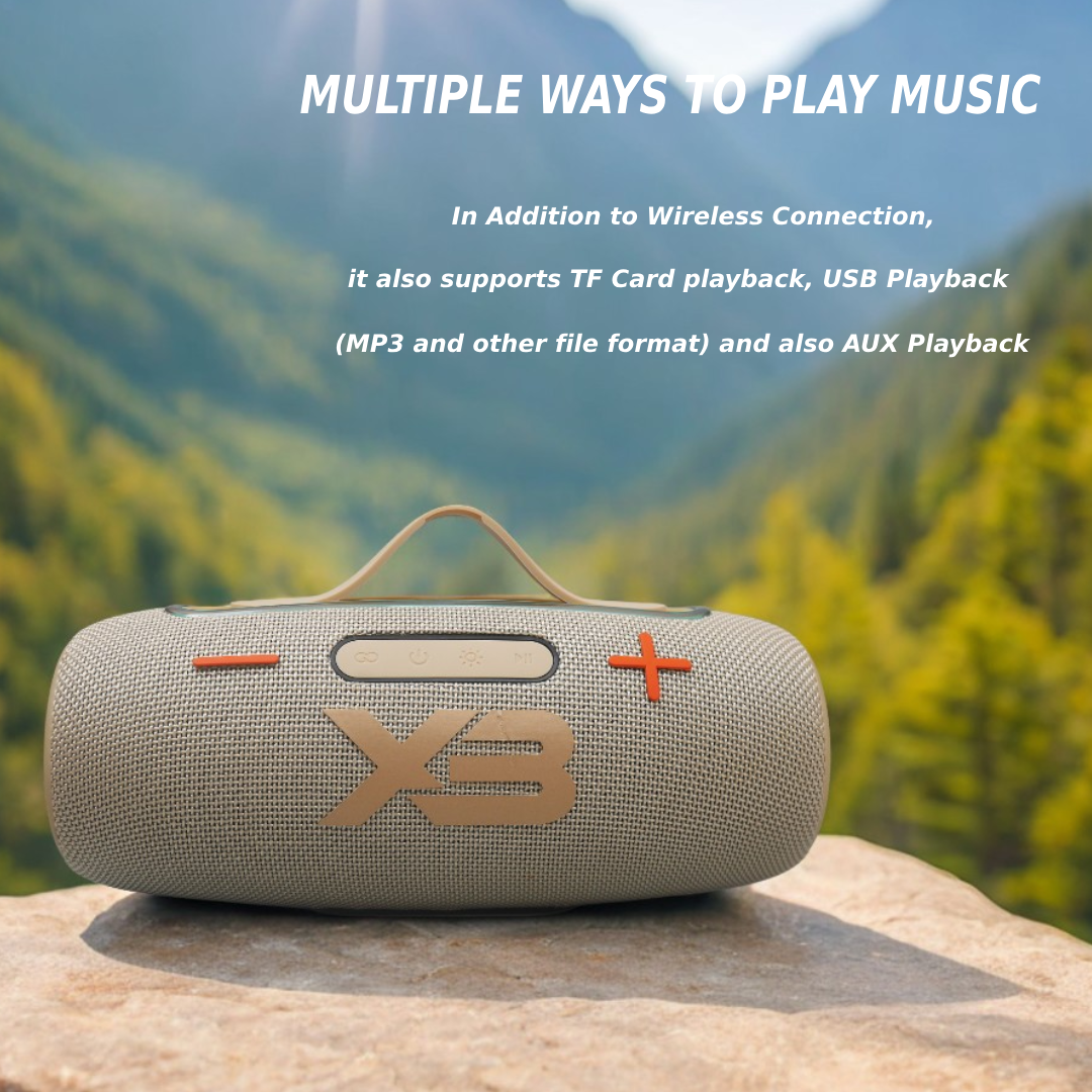 Storm XB109 Pro Portable Wireless Bluetooth Speaker Waterproof Sorround ...