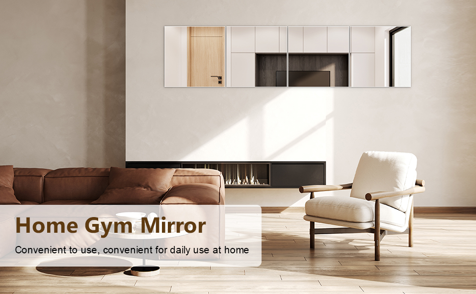 Gold Star Home DIY HD Acrylic Mirror Wall Sticker Mirror Self Aesthetic ...