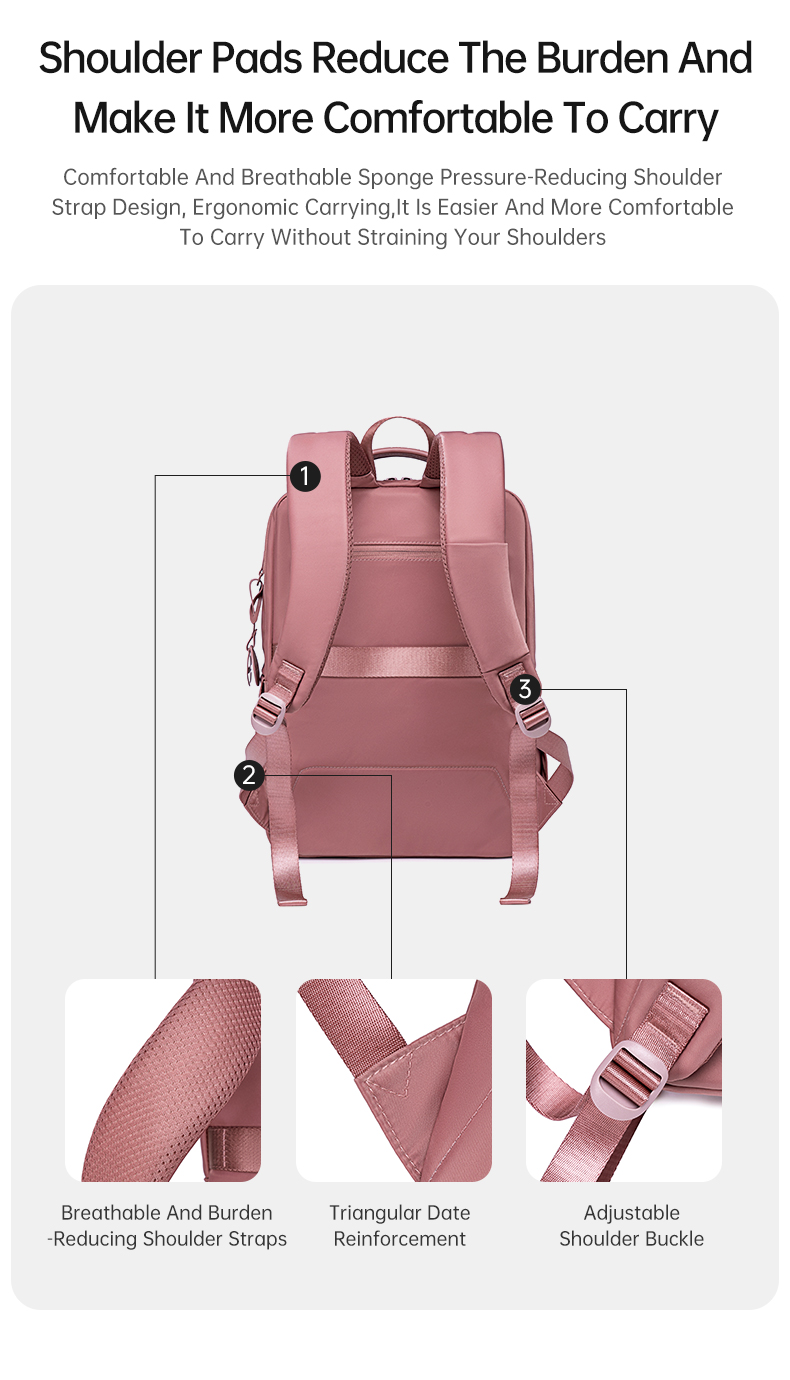 Chantria CB00766 Travel Work School Bag With Laptop Compartment Large ...