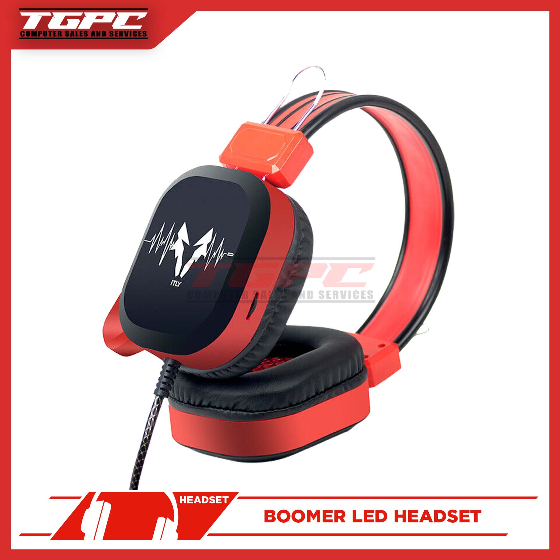Boomer Led Gaming Headset Head set / Headphone | Shopee Philippines