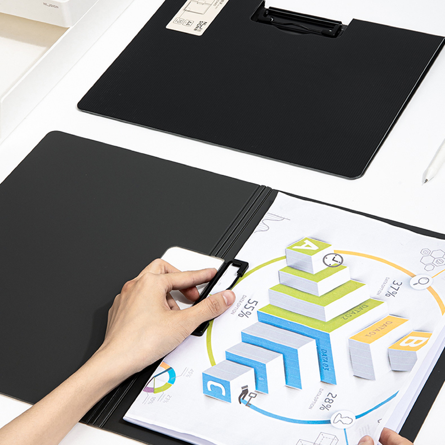 Deli 5011 NuSign A4 Horizontal Clipboard | Shopee Philippines