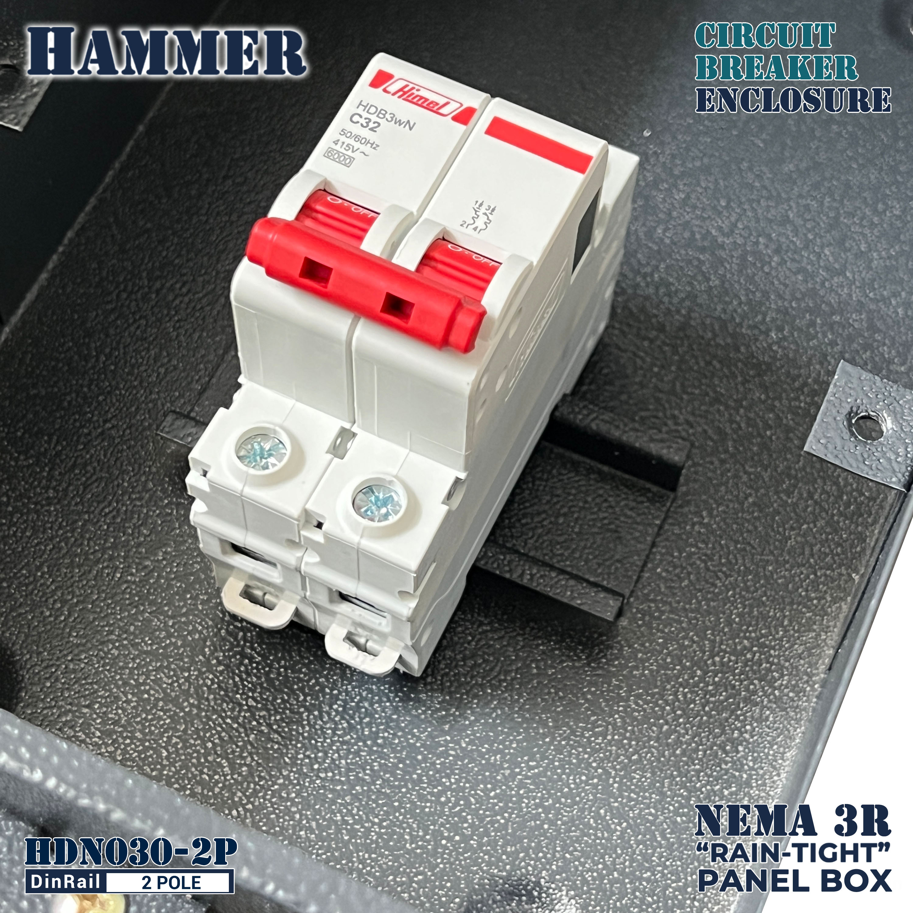 HAMMER NEMA 3R RAIN-TIGHT PANEL BOX Electrical Enclosure (Breaker NOT included) | Shopee Philippines