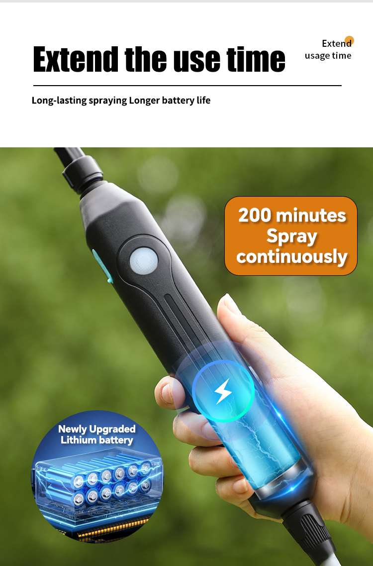 Electric Sprayer 8L One-click Agricultural Power Sprayer Portable ...