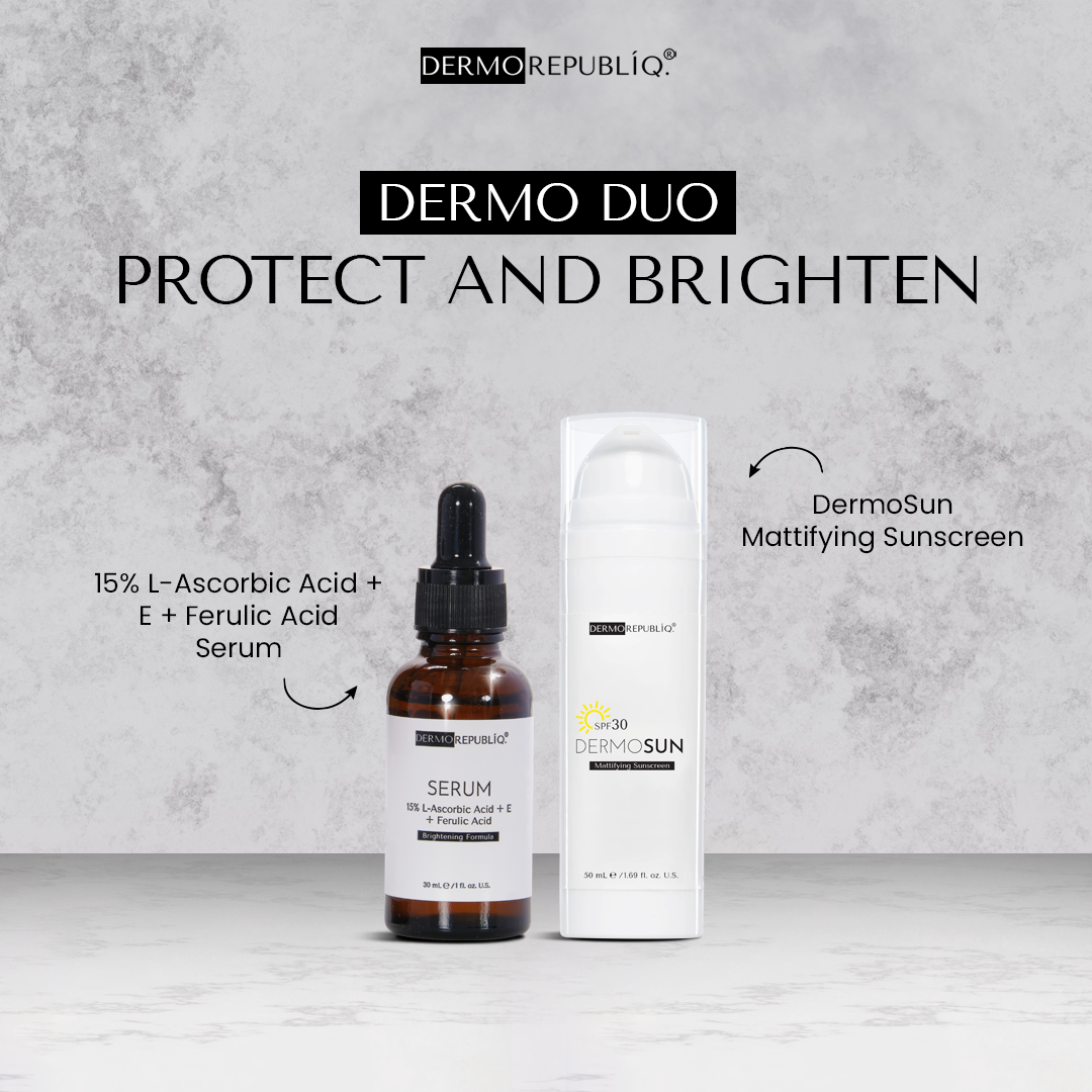 Dermorepubliq Dermo Duo - Protect and Brighten (Dermo Sunscreen SPF30 ...