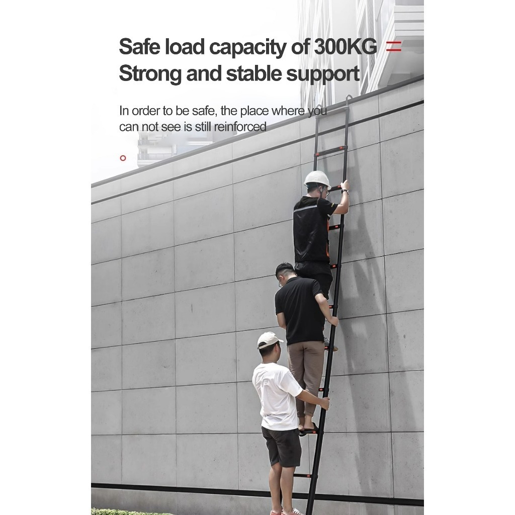 Foldable Multi-Step Ladder for Engineering & Home Use - Extendable ...