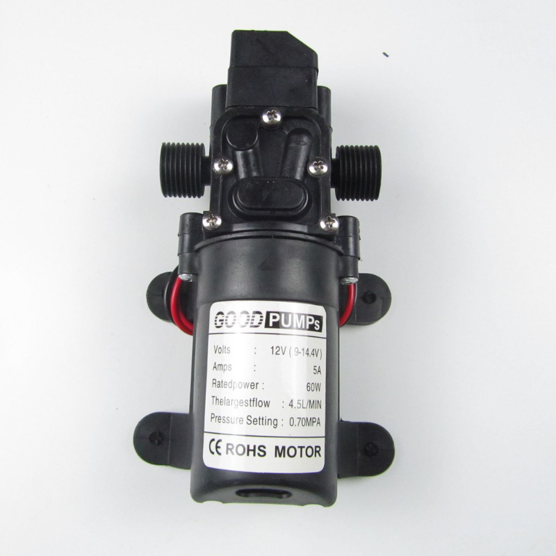 Mini Micro Diaphragm High Pressure Self Priming Water Pump Switch ...