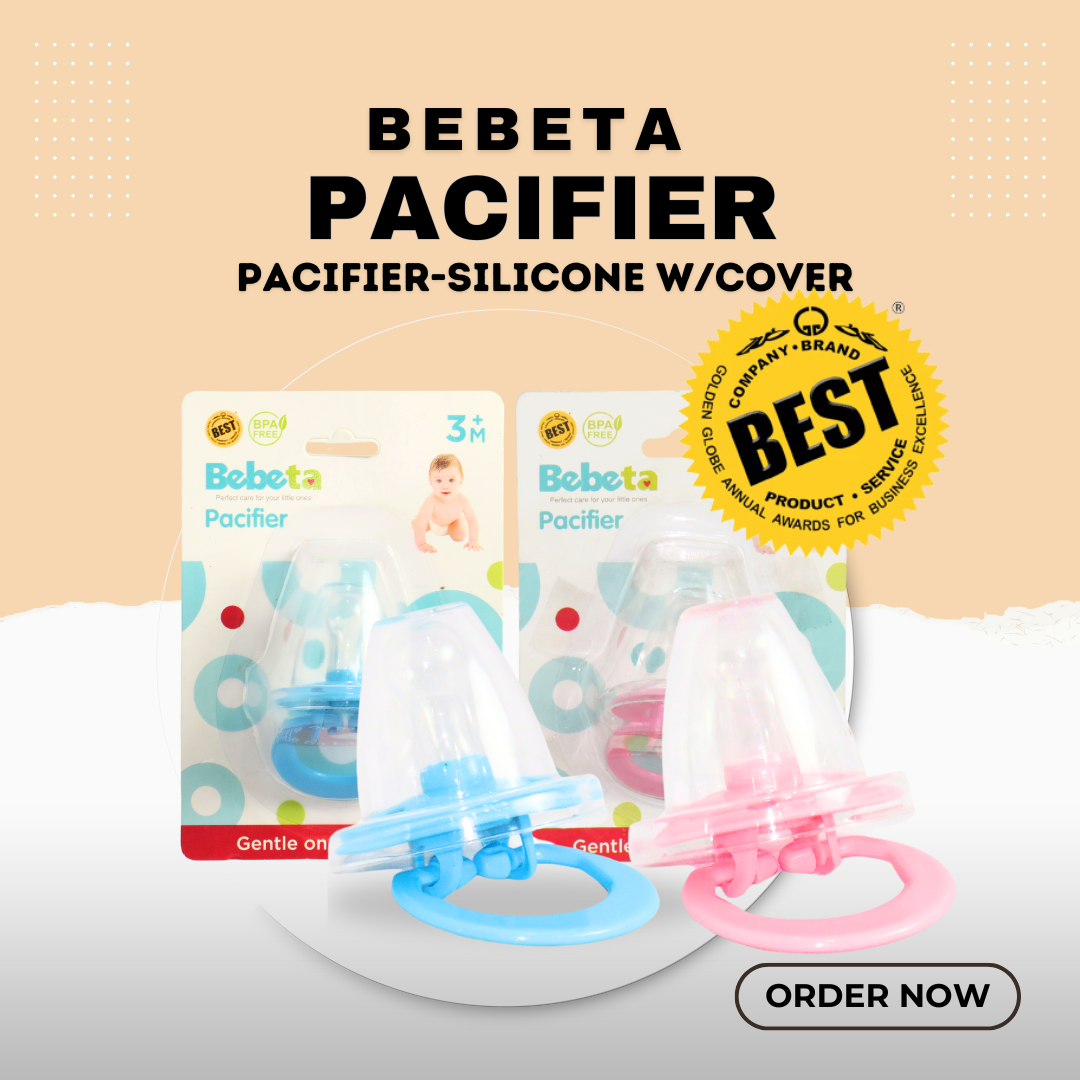 Bebeta Pacifier-Silicone w/cover | Shopee Philippines