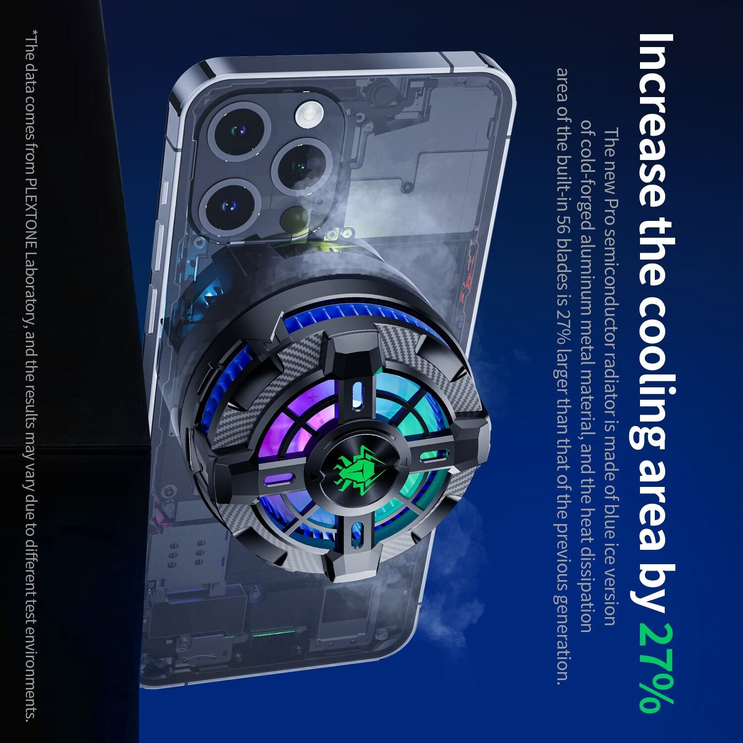 PLEXTONE HeatSink EX2 PRO Mobile Phone Cooler Gaming Radiator Cooling ...