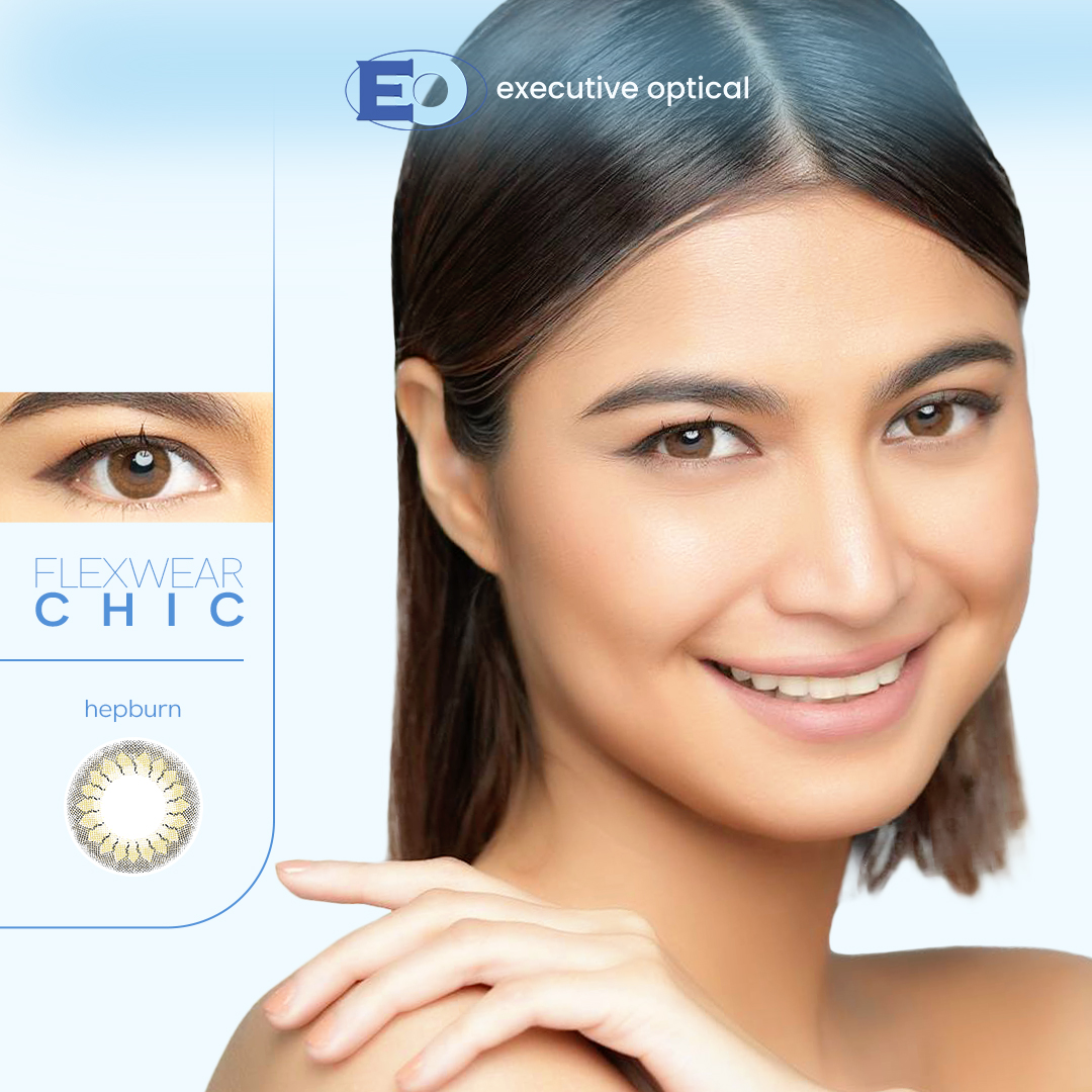 EO Visualities Chic Hepburn | Graded Brown Contact Lenses (1 month ...