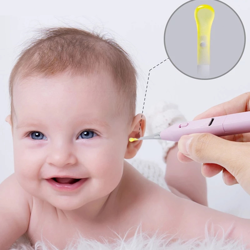 Baby Ear Cleaner With Led Light Infant Ear Wax Cleaner Picker With ...